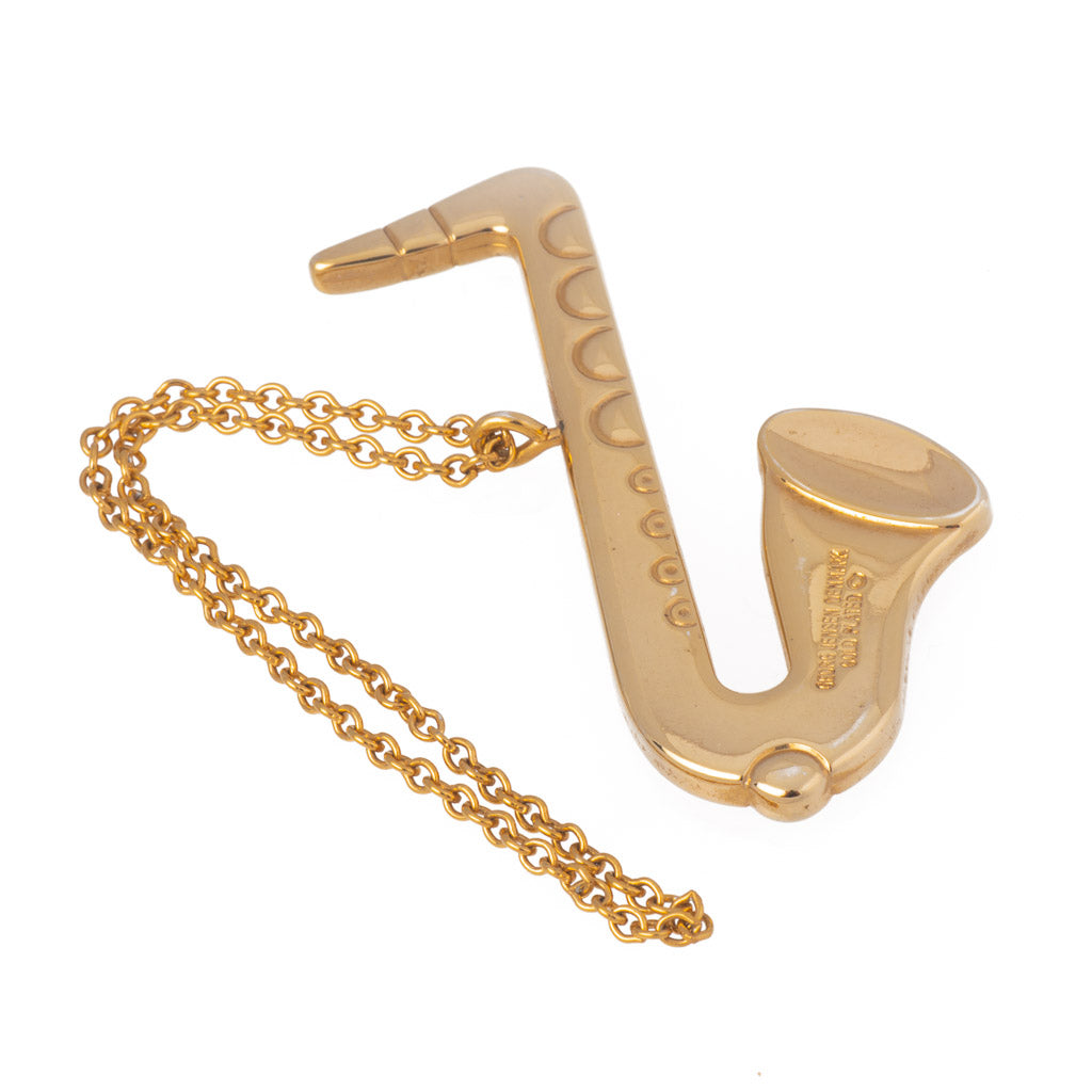 Vintage Georg Jensen Denmark Good Plated Saxophone Pendant – Vintage ...